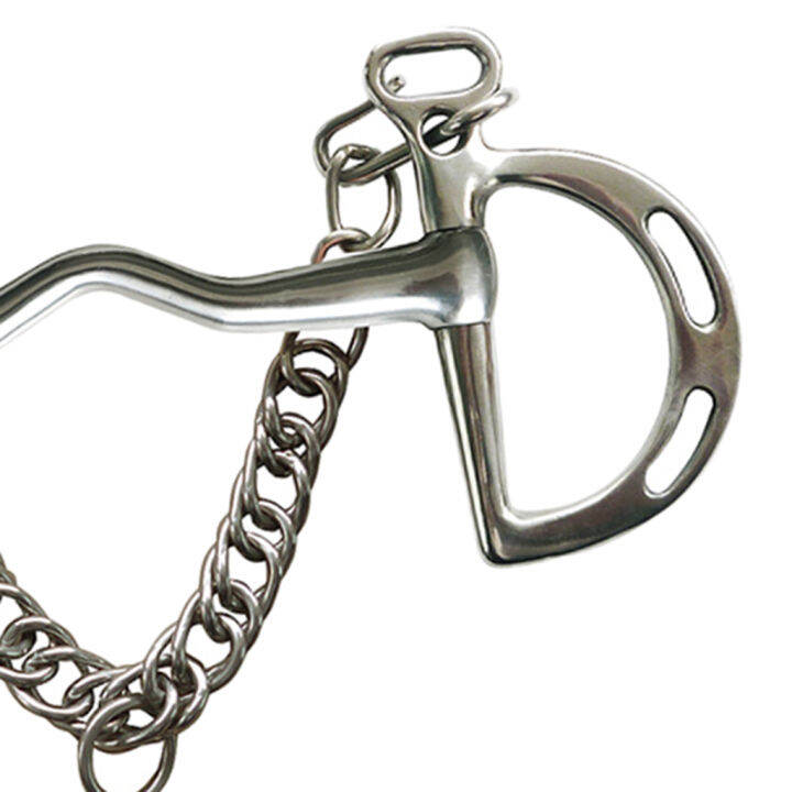 Moon BABY Stainless steel Equestrian Horse Bit Combination Correctional ...