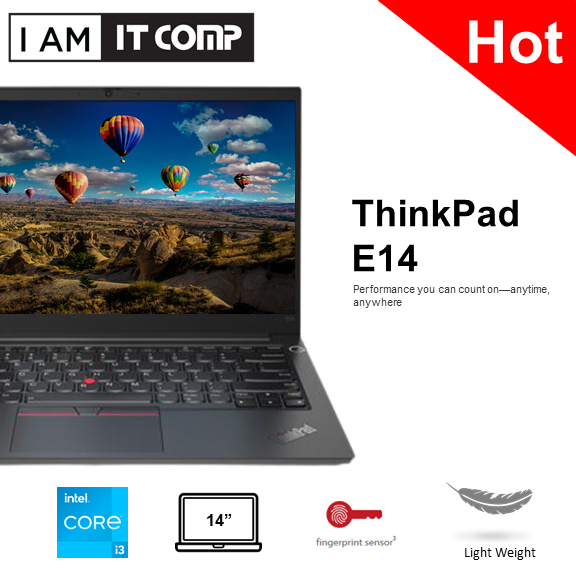 Lenovo ThinkPad E14 20TA000KMY 14" FHD Commercial Laptop ( i3-1115G4 ...