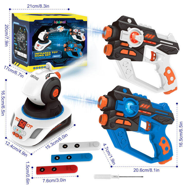 Kidpal Laser Tag with Projector Targets | Lazada PH