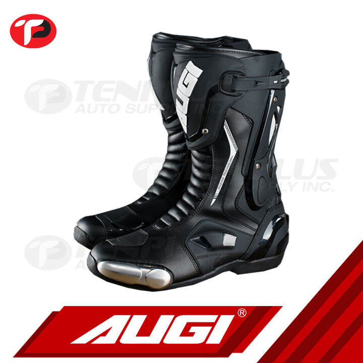 AUGI Racing Boots AR-1 Black | Lazada PH