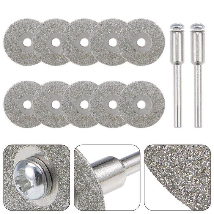 Saw Blade Diamond Cutting Disc 12Pcs/set 18mm Circular Disc Rotary Tool ...
