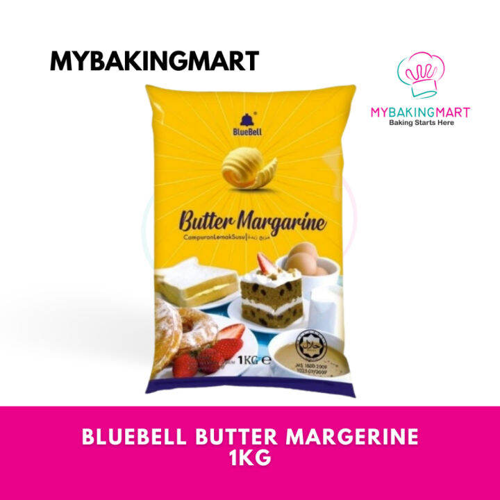 Mybakingmart | Bluebell Butter Margerine 1kg - Butter Marjerin Halal ...