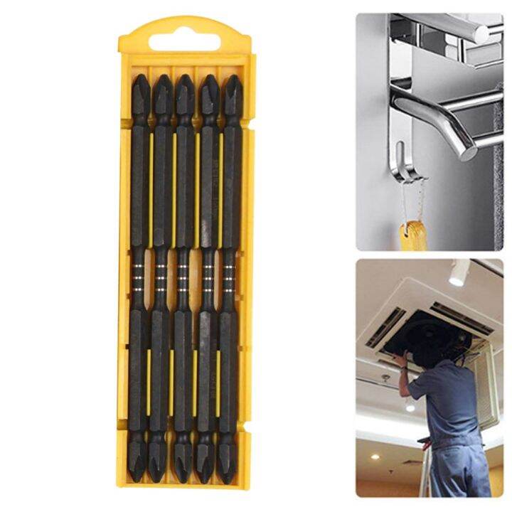 Toolstar Cross High Hardness Cross Screw Bits Hand Drill Bit Hand Tools ...