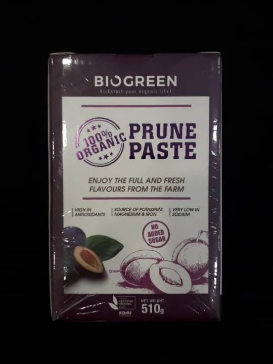 BIOGREEN 100% Organic Prune Paste 510g | Lazada