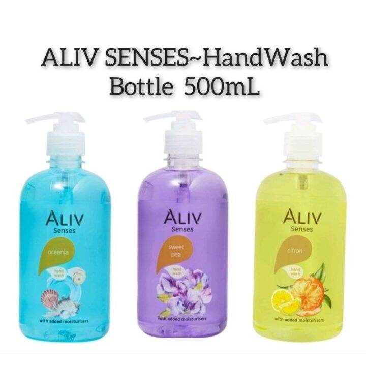 ALIV SENSES HandWash Bottle 500mL. | Lazada