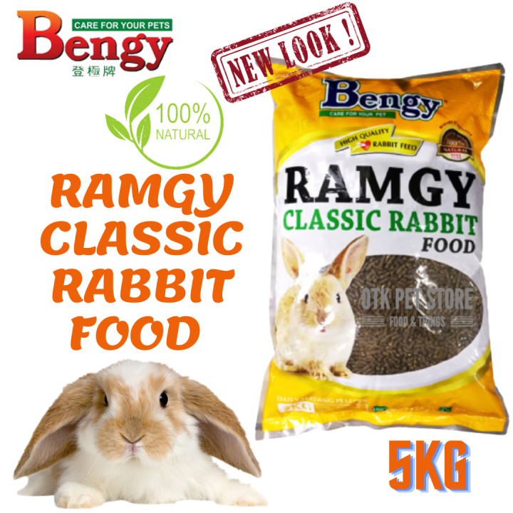 Bengy Coa Rabbit Food 5kg / Ramgy CLassic Rabbit Food 5kg - Makanan ...