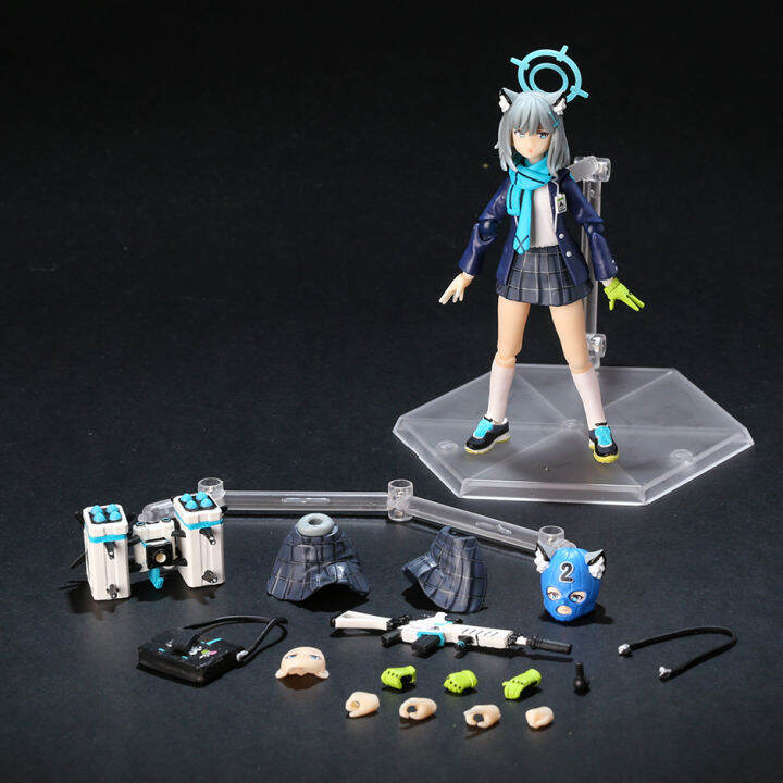 Blue Archive figma 567 Shiroko Sunaookami Action Figure Collectible ...