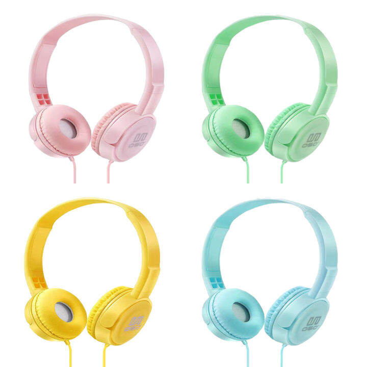 OSO Macaron Color NB360 Extra Bass Stereo Over the Ear Headphones With ...