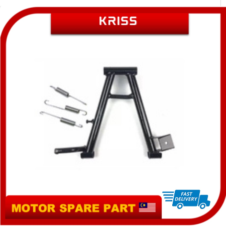 MODENAS KRISS MAIN STAND MAINSTAND TONGKAT TENGAH DOUBLE STAND JET BESI ...