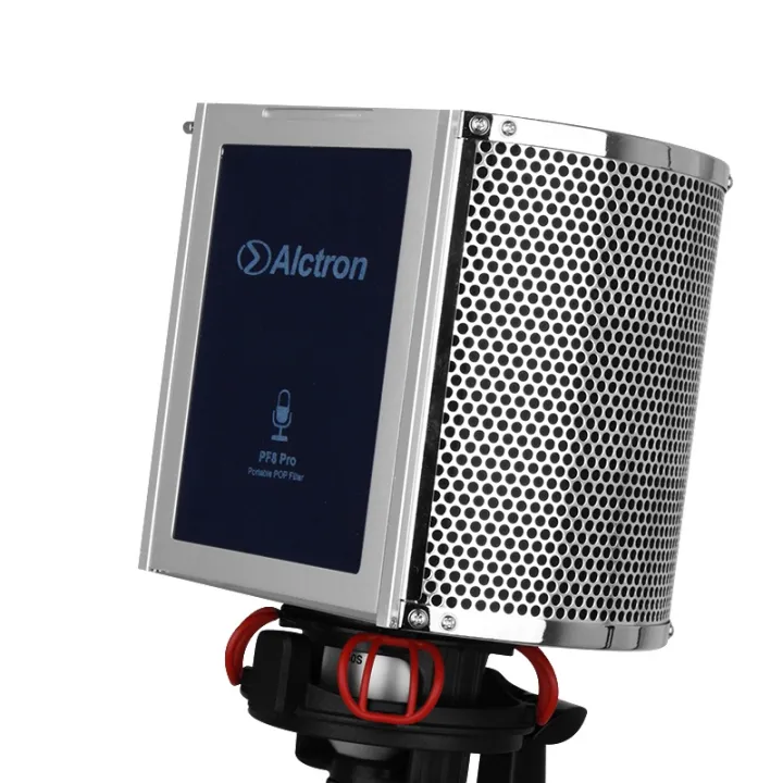 Alctron PF8 PF8 PRO Simple Studio Mic Screen Acoustic Filter Desktop ...