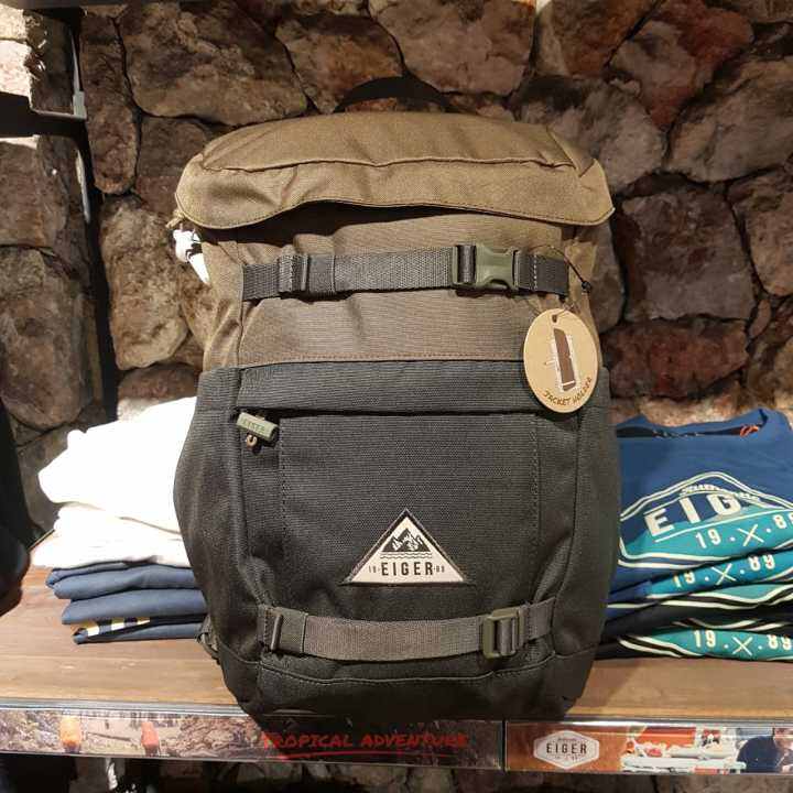 TAS RANSEL EIGER WANDERPATH 18L, BRW | Lazada Indonesia