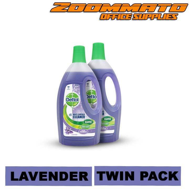Dettol Multi Action Cleaner/Multi Surface Cleaner Twin Pack 1.5L x2 ...