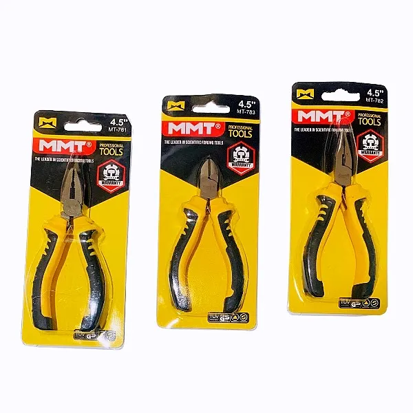 MMT 4.5'' Mini Plier DIY Manual Plier For Cutting Diagonal ...