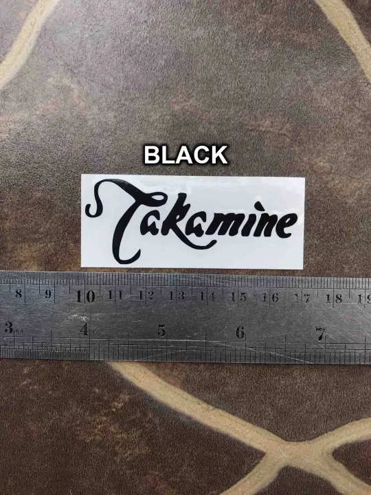 Takamine Sticker Tempel Headstock Gitar Bass Elektrik Akustik Guitar ...