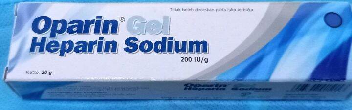 oparin gel/ heparin sodium 200g | Lazada Indonesia