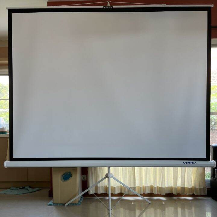 Vertex Projector Tripod Screen 100 นิ้ว 4:3 จอโปรเจคเตอร์ รุ่น จอขาตั้ง ...