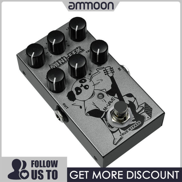[ammoon]M-VAVE Electric Effects Pedals Heavy Metal Electric Guitar ...