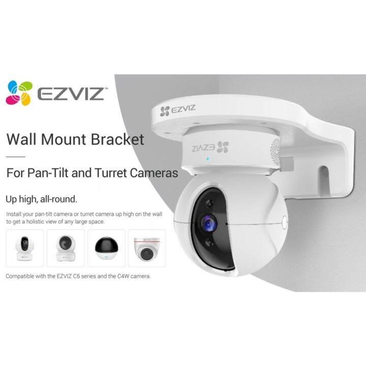 Ezviz Wall Mount Bracket Dudukan Dinding C6N C6TC C6CN C4W Original | Lazada Indonesia