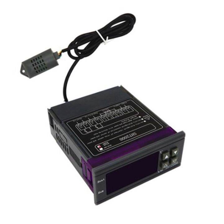SHT2000 Temperature Humidity Controller Thermostat Humidistat Indoor ...