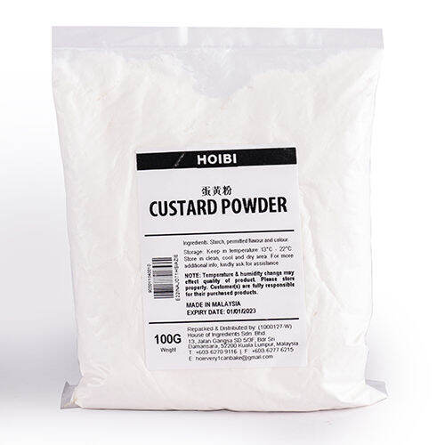 HOI Baker&Chef Custard Powder 100GMS | Tepung Kastard | Lazada