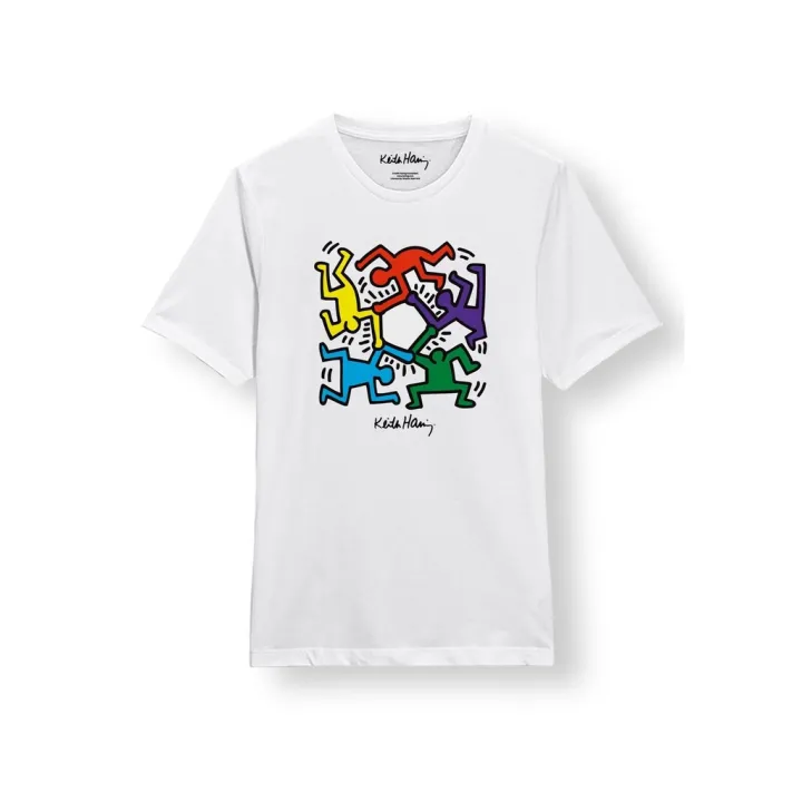Keith Haring Multi StickmenTee T Shirt Mens Uni | Lazada PH
