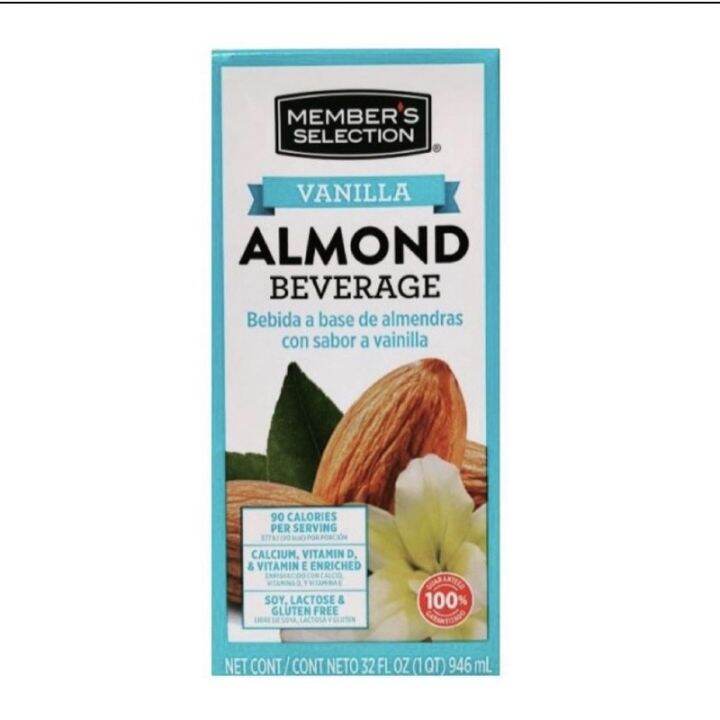Members Selection Almond Milk Vanilla Beverage 946mL | Lazada PH