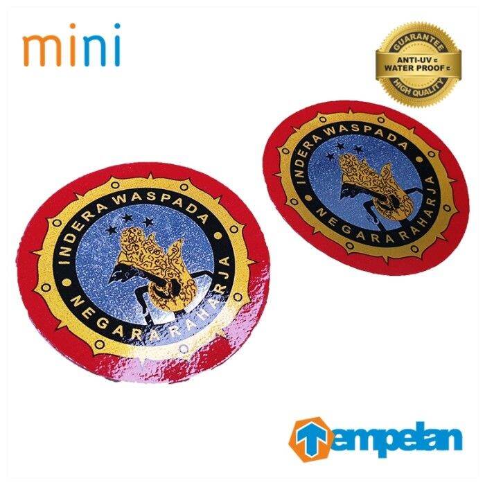STIKER MINI PREMIUM INTELKAM POLRI | Lazada Indonesia