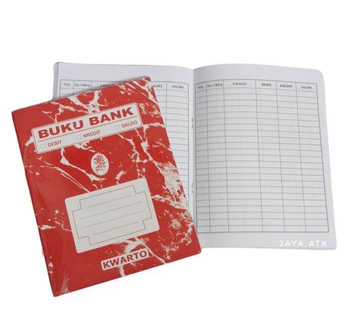 Buku Kas Kwarto / Buku Kas Bank | Lazada Indonesia