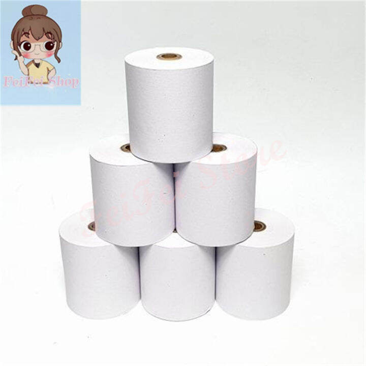 CFF💎Good Quality POS Tape Receipt paper roll 76x70 1ply Dot Matrix Per ...