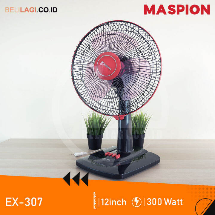 Maspion Desk Fan EX 307 / Kipas Angin Duduk - 12 Inch | Lazada Indonesia