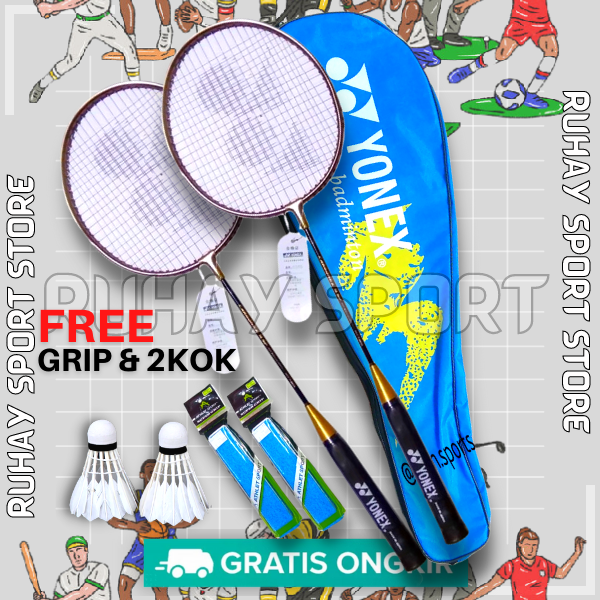 RAKET YONEX CARBONEX 9 BULU TANGKIS ANAK - RAKET BADMINTON ANAK - RAKET ...