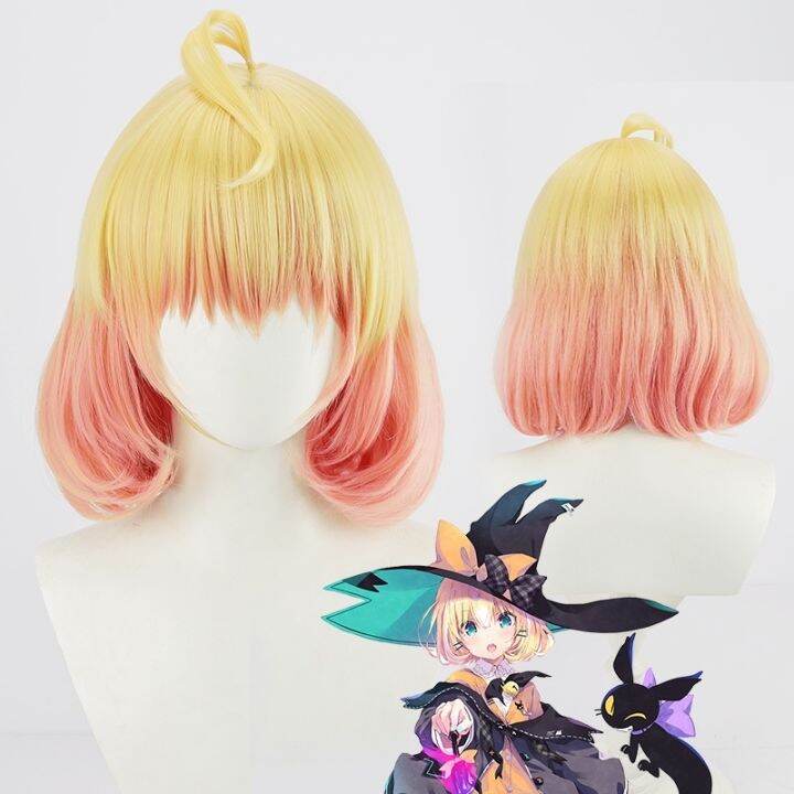 Freeman YouTuber NIJISANJI Millie Parfait Cosplay Wig Heat Resistant ...