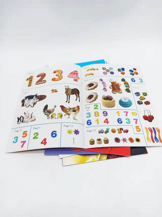 Learning book sticker for kids / educational sticker Sold per piece ...