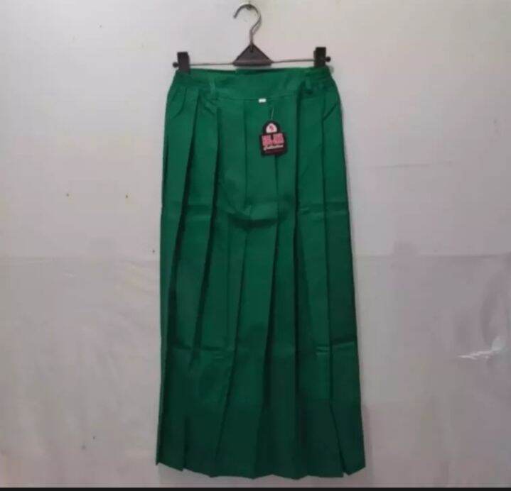 Rok Sekolah Hijau Panjang SD Ukuran Kelas 1-6 SD / Rok MI / SD Ready ...