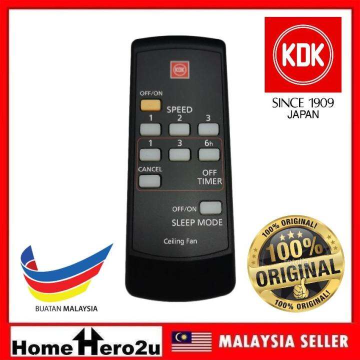KDK Ceiling Fan Wall Fan Original Remote Control KDK K14Y9 K14X2 K14X8 ...