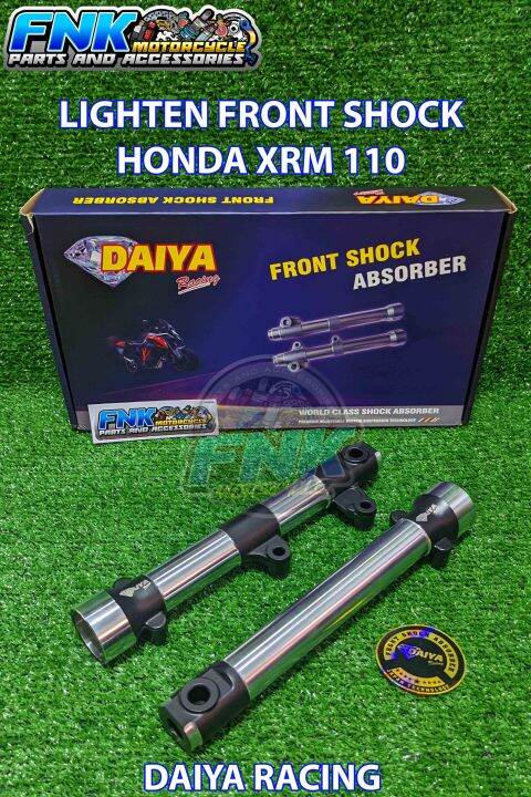HONDA XRM 110 LIGHTEN FRONT SHOCK OUTER TUBE BLACK DAIYA BRAND | Lazada PH