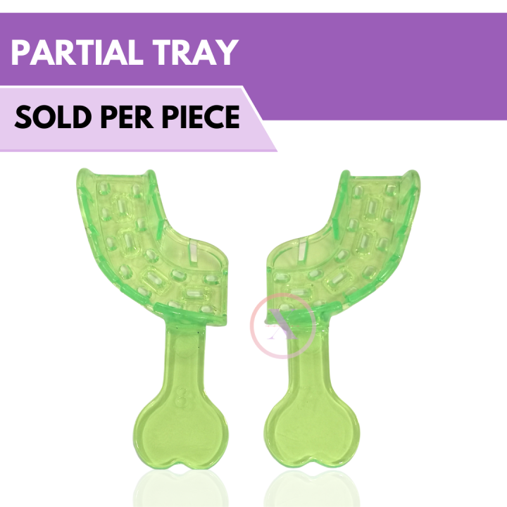 Partial Impression Tray (Plastic) (sold per PC) | Lazada PH