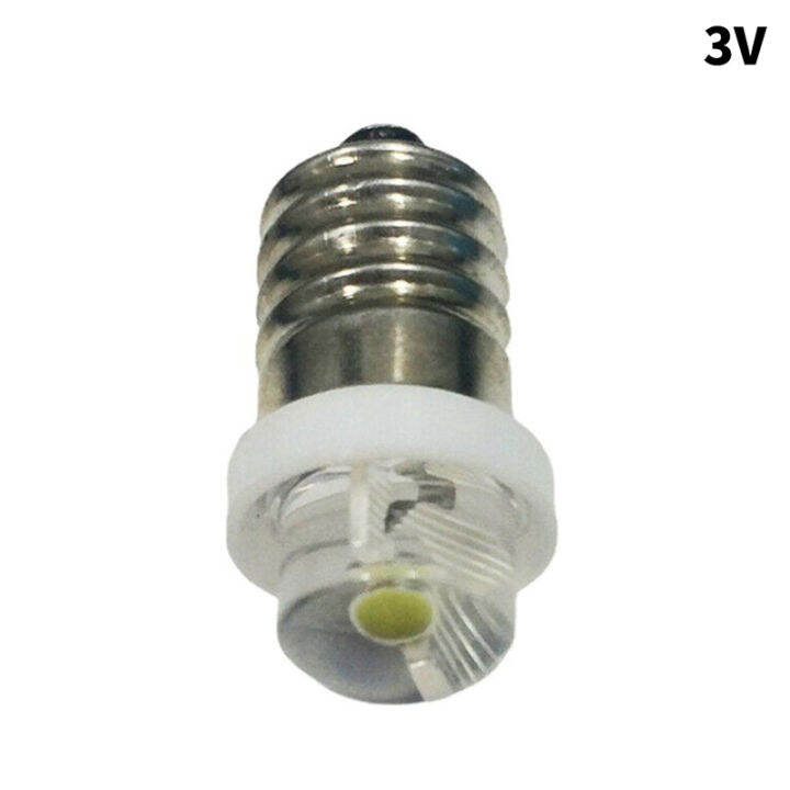 Snoopy 3/4.5/6V 0.5W Flashlight Bulb 6000K White LED E10 Socket ...