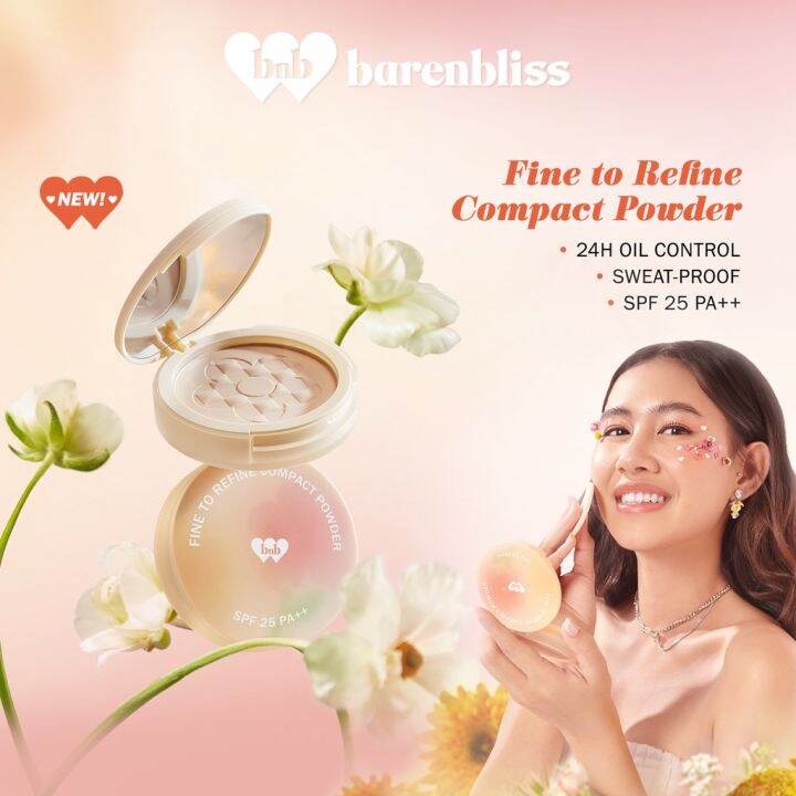 BNB barenbliss Fine to Refine Compact Powder 6gr - Bedak Padat | Lazada ...