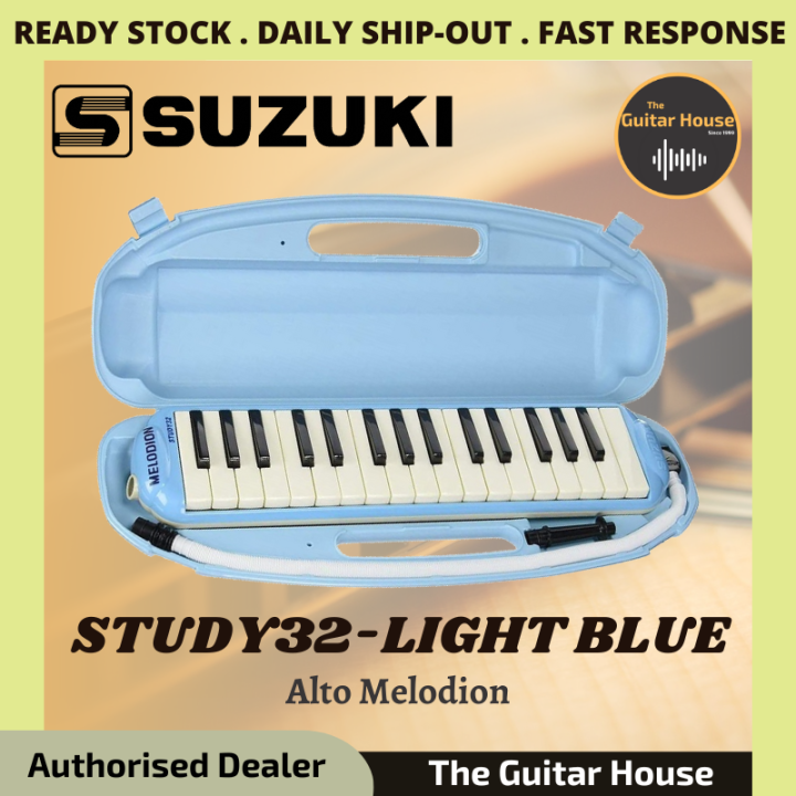 Suzuki Study 32 Alto Melodion with Case Mouth Organ, Melodica and Pianica - Blue (Study32) | Lazada