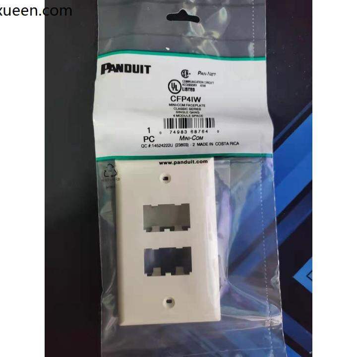 【READY STOCK】 ⚘Panduit Pan-Net IO Faceplate Patch Panel | Lazada PH