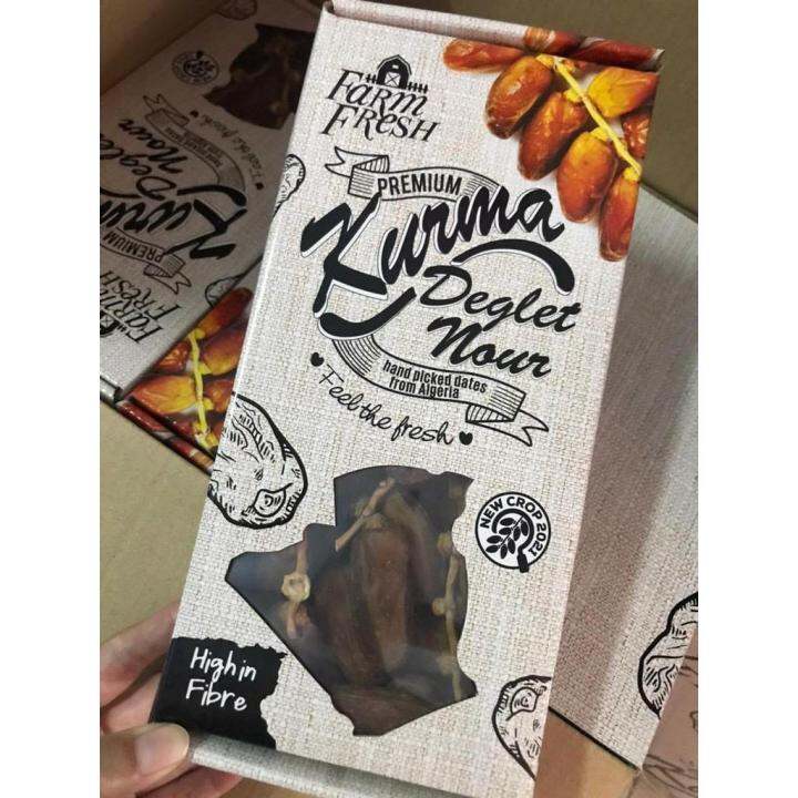 KURMA TANGKAI FARM FRESH 400G X 12 KOTAK PRODUCTION 2023 | Lazada