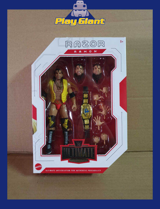 WWE Ultimate Edition Wave 16 Razor Ramon Action Figure | Lazada PH