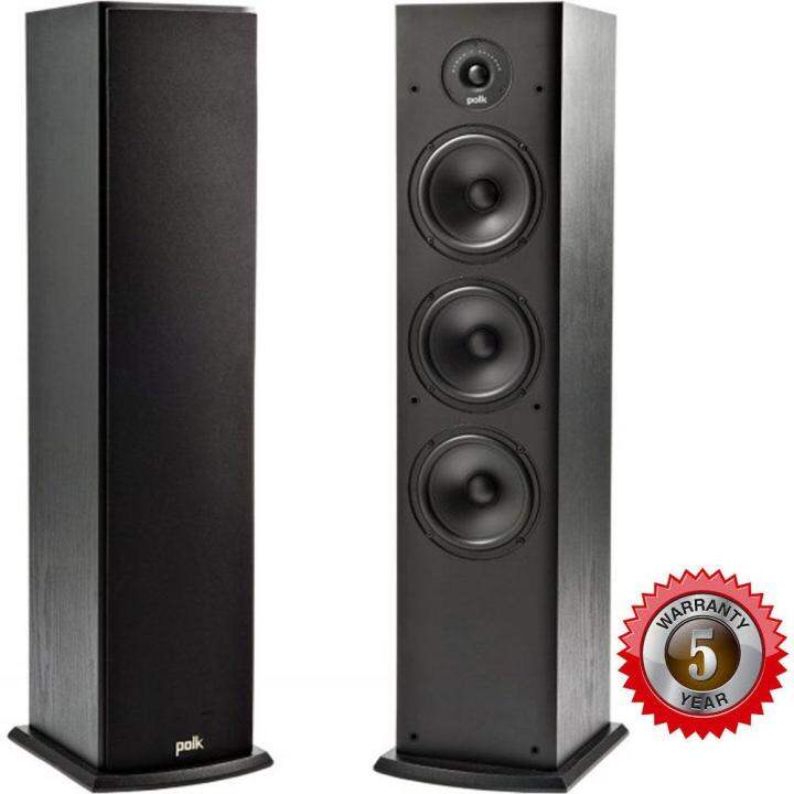 Polk Audio T50 (Pair) Floor Standing Tower Speaker | Lazada.co.th