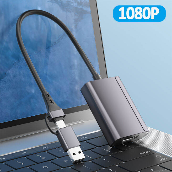 Video Capture Card 1080P 60hz HDMI to USBUSB Type C HDMI Female Cable ...