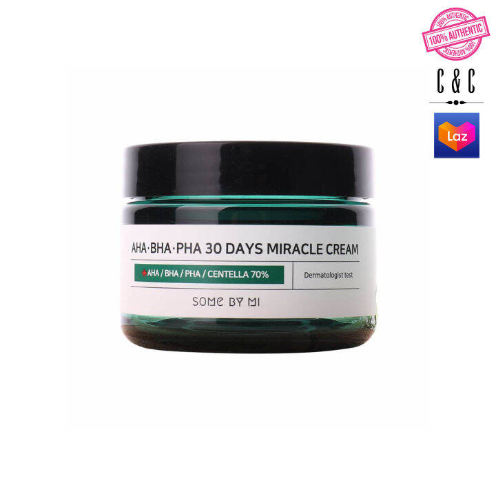 Some By Mi AHA BHA PHA 30 Days Miracle Cream 50g EXP 06 2022 | Lazada PH
