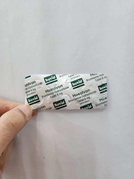 HOVID HOSOLVON 8MG 10'S (BROMEXINE 8MG) | Lazada HOVID HOSOLVON 8MG 10'S (BROMEXINE 8MG) | Lazada