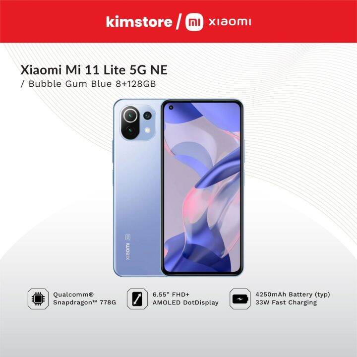 Kimstore Xiaomi Mi 11 Lite 5G NE 6GB 128GB/8GB 128GB/8GB 256GB | Lazada PH