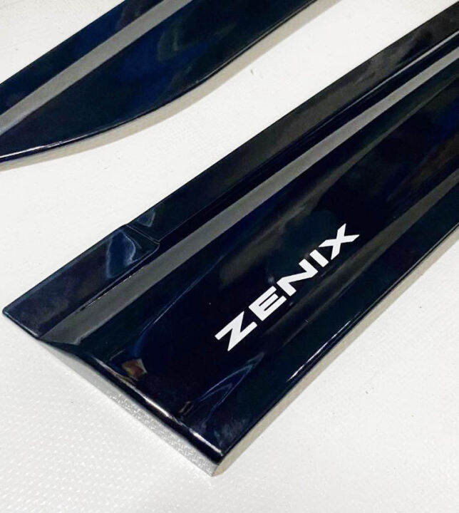 Toyota Innova Zenix 2023 Black Rain Gutter Door Visor | Lazada PH