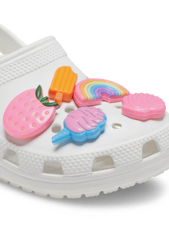 CROCS Jibbitz Pastel Pool Party 5-Pack ตัวติดรองเท้า | Lazada.co.th